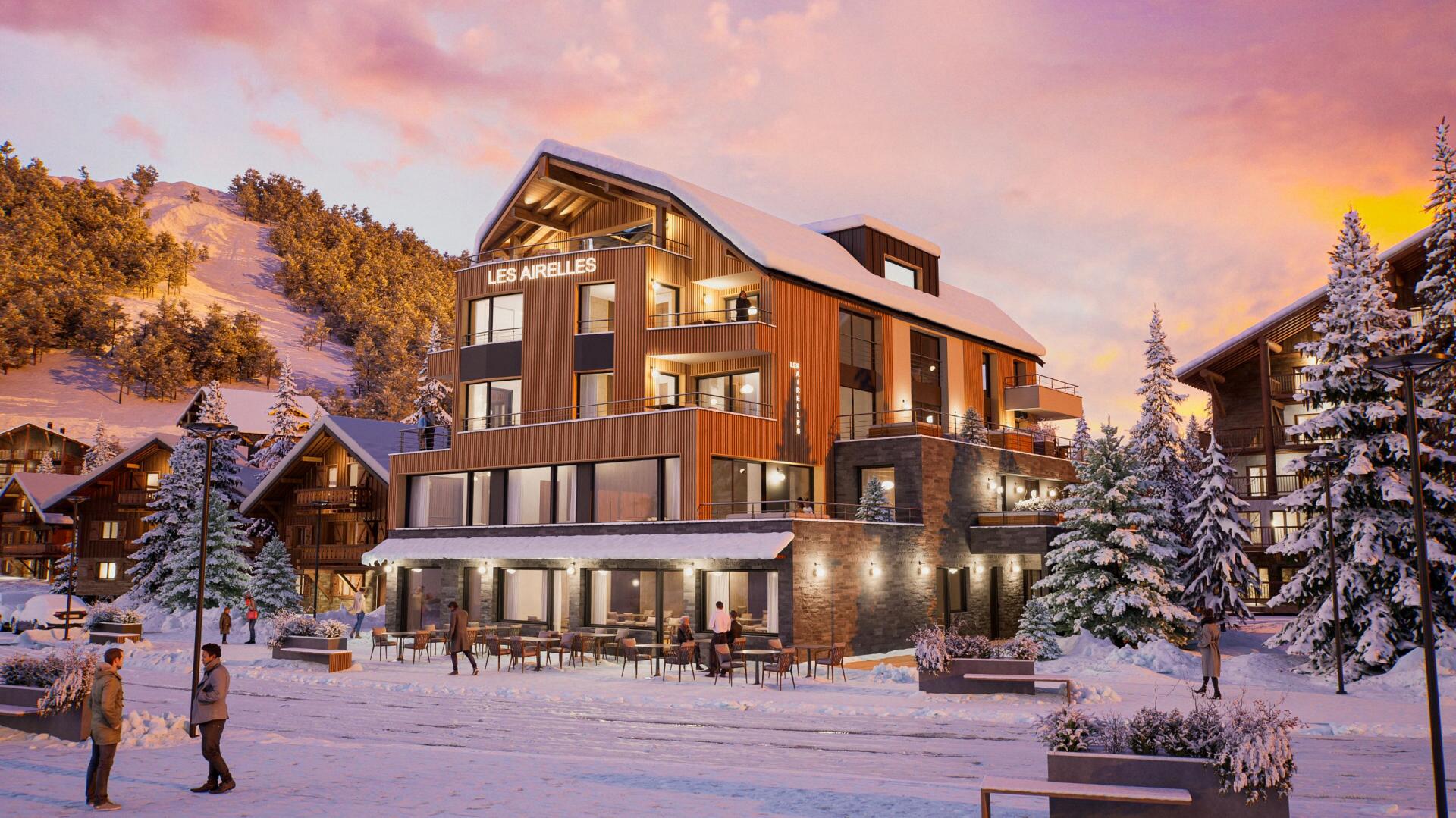 2 bedroom Ski Apartment near LES-DEUX-ALPES, Isere