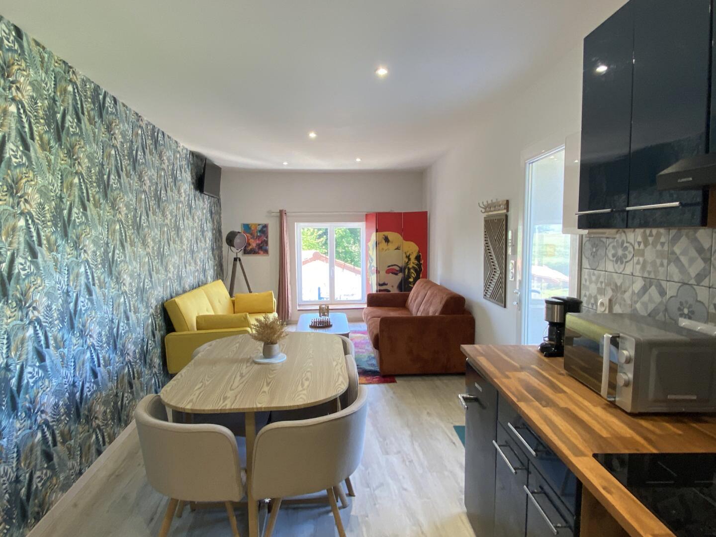 Near Cognac, renovated property with pool, grounds and independant studio.