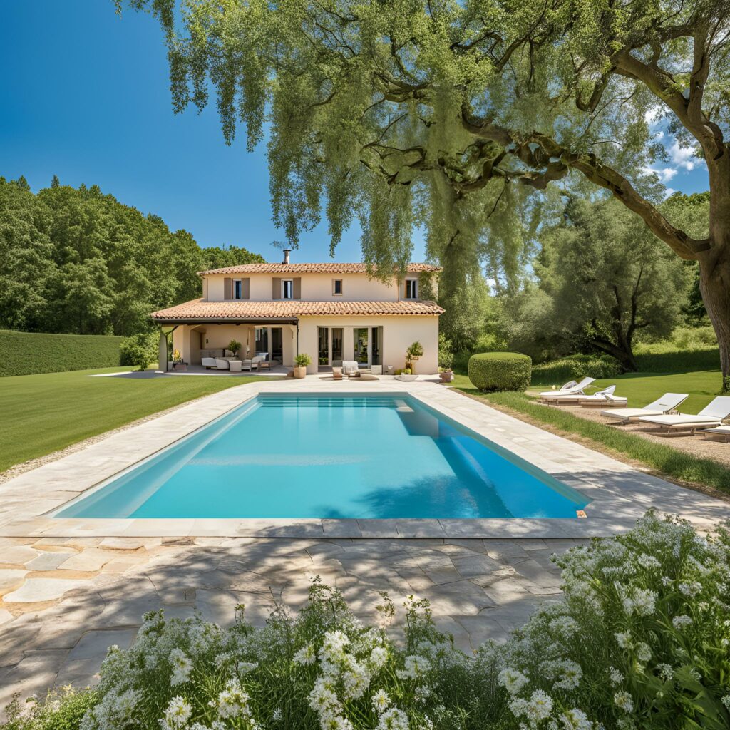 France villas with pool